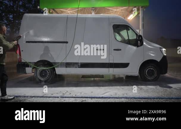 White man van Stock Videos & Footage - HD and 4K Video Clips - Alamy