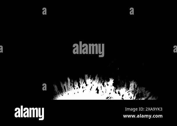 Black ink rorschach effect abstract background artistic flow splatter ...