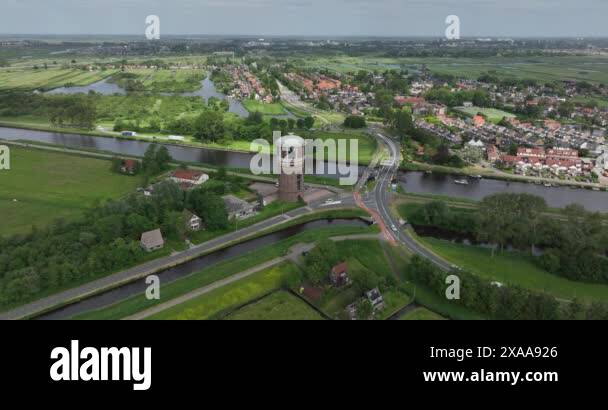 The watertoren, Assendelft, The Netherlands. Historic water tower Stock ...