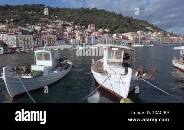 05,27,2024 view of Githio island (Gythio town) in Laconia, Peloponne ...