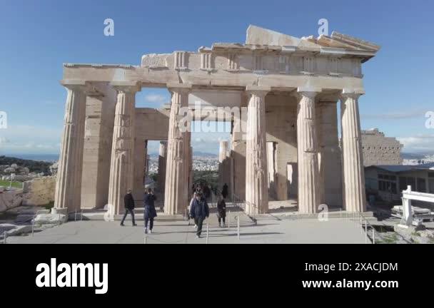 Athens 05,22,2024 Acropolis in Greece, Parthenon in Athens , famous Greek tourist attraction ...