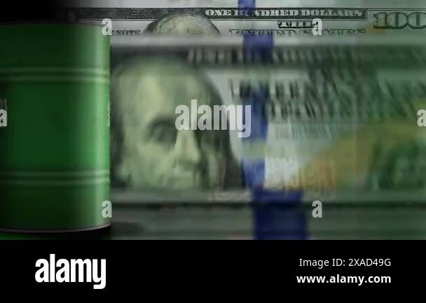 Saudi Arabia oil business and fuel extraction barrels over USA Dollar ...