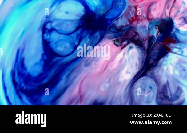 vivid colorful dynamic acrylic paint drop swirl fluid motion texture ...