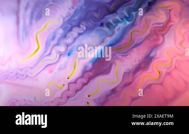 vivid colorful dynamic acrylic paint drop swirl fluid motion texture ...