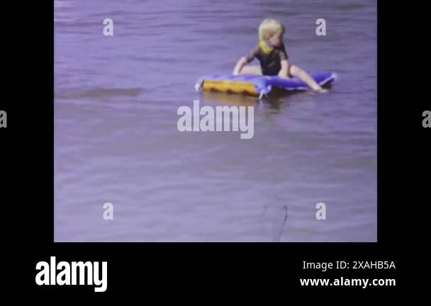 Washington, United States june 1975: Vintage footage of children ...