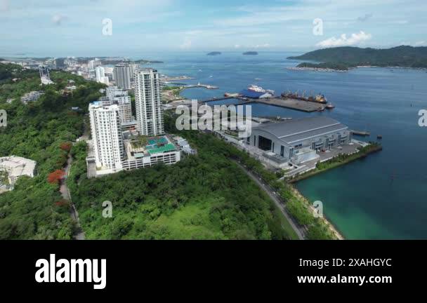Kota Kinabalu, Malaysia May 30 2024: The Waterfront Area of Kota ...