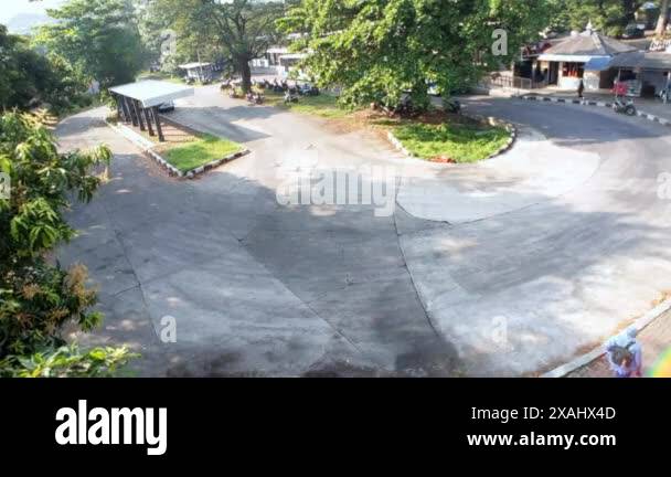 South Jakarta, Indonesia. June 6, 2024. Time lapse footage of the ...