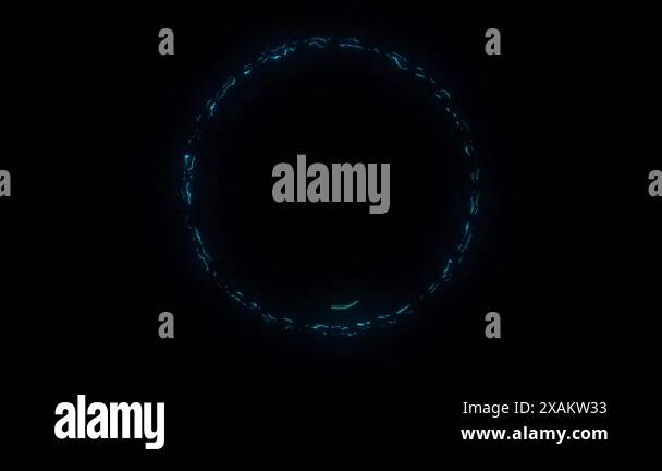 Explosion shockwave effect and divergent wave on a transparent ...