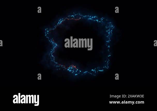 Explosion shockwave effect and divergent wave on a transparent background. Abstract smoke ...