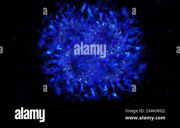 Explosion shockwave effect and divergent wave on a transparent ...