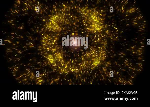 Explosion shockwave effect and divergent wave. Abstract smoke explosion animation. Explosion ...