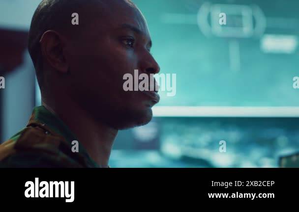 Lieutenant colonel gathering intelligence from federal radar systems ...