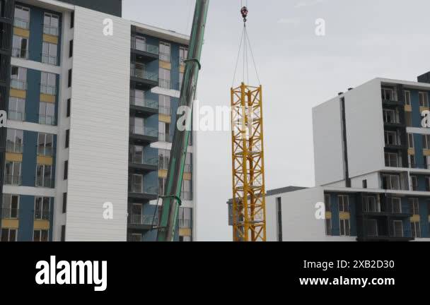 Turkey, Antalya - May 18, 2024: Construction of High-Rise Residential ...