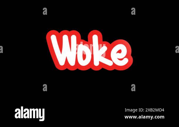 Woke Gen Z Slang Word. Woke is Spiritual and intellectual enlightenment ...