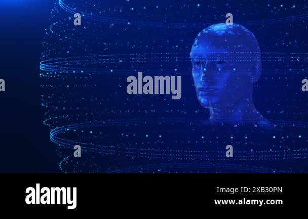 AI artificial intelligence digital network computer Technology engineering. Machine Learning ...