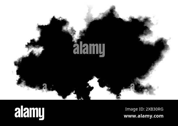 4K ink background. ink splatter compositing. Abstract slow motion ...