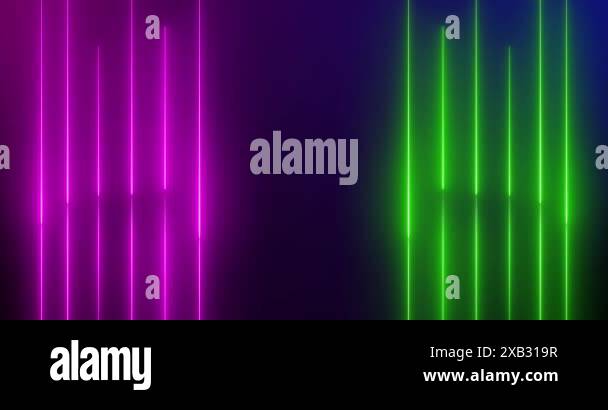 Live Streaming Background Frame - Animated Neon Overlay Template ...