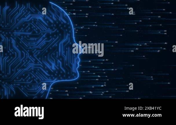 AI artificial intelligence digital network computer Technology engineering. Machine Learning ...