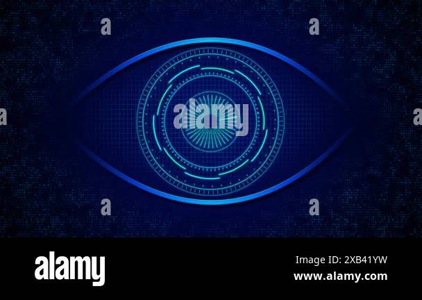Blue digital eye Stock Videos & Footage - HD and 4K Video Clips - Alamy