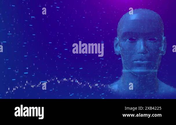 AI Artificial Intelligence Machine learning, Technology science. Mind ...