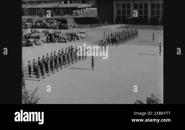 1945 - US Lieutenant General Alexander Patch, Mexican Lieutenant ...