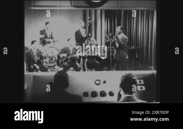 USA - 1940s - Louis Jordan and his Tympany Five perform The Green Grass ...