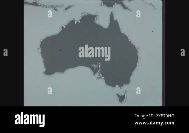Australian map 1950s Stock Videos & Footage - HD and 4K Video Clips - Alamy