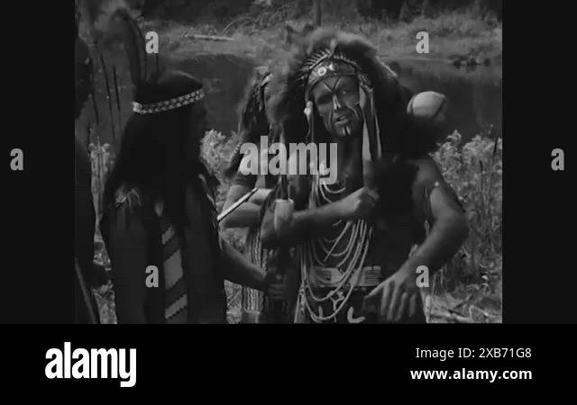 US - 1957 - in this western, a Native American chief promises his ...