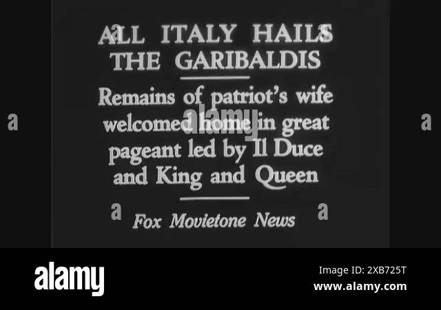 Benito mussolini and king victor emmanuel iii of italy Stock Videos ...