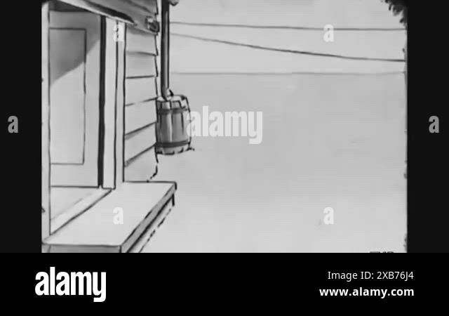 USA - 1926 - In this animated film, a cat wishes he could frighten off ...