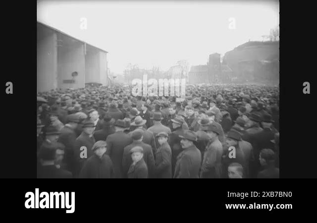 1940s - Chairman Grotewohl goes over a large map with other East German ...