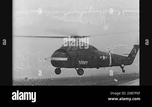 1960 - US Army helicopters bring a carefully curated group of American ...