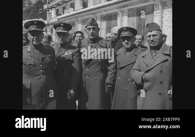 1945 - Distinguished former prisoners, released from Nazi prisons and ...