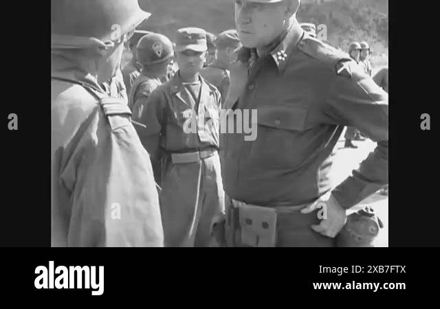 1951 - During a visit to the front lines during the Korean War General ...