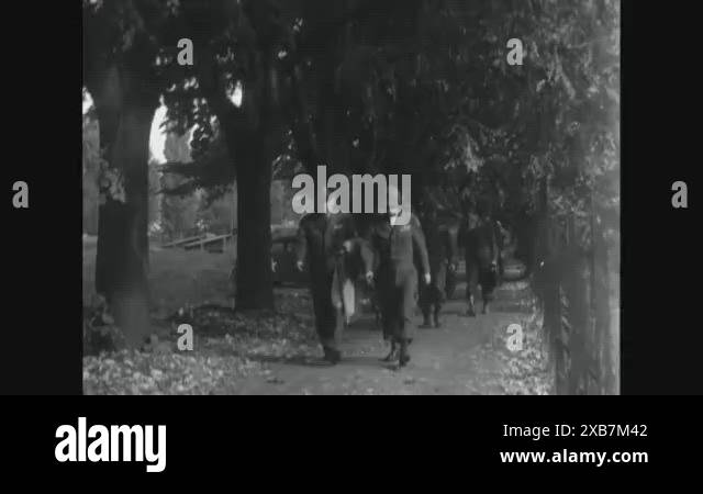 1944 - General George Marshall, Major General Charles Corlett, and ...