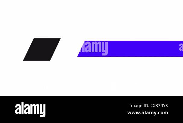 Smooth movement Animation of the modern lower third at high resolution ...