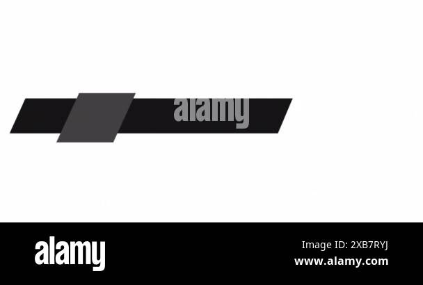 Smooth movement Animation of the modern lower third at high resolution ...
