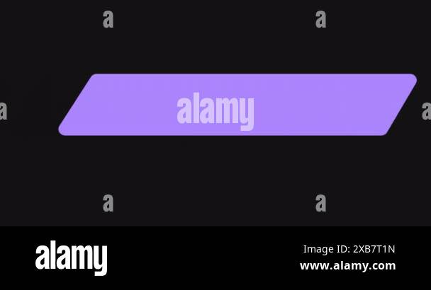 Designed animation purple-colored lower third animation for news ...