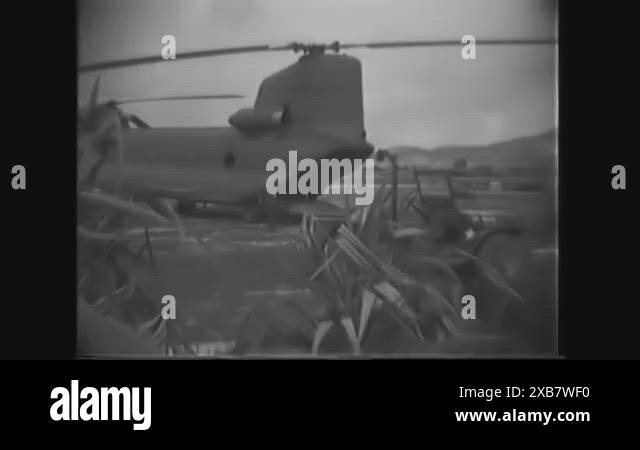 1966 - Pilots of the 228th Assault Support Battalion fly CH-45 Chinook ...