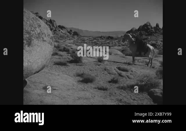 1935 - In this western film, a cowboy talks to his horse while cooking ...