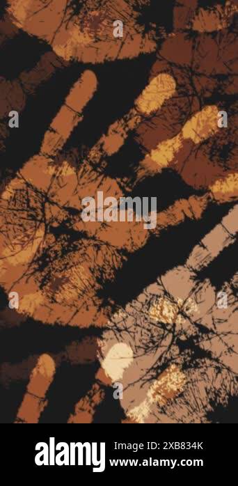 Vertical video - abstract pattern background with a collection of ...