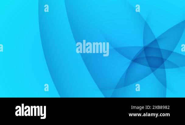 Video of an abstract background animation. Vibrant blue background with ...