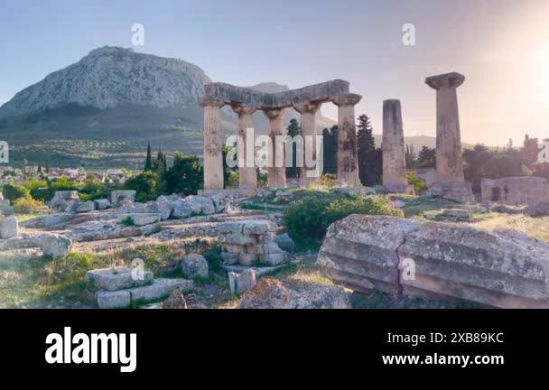 Temple apollo ancient corinth Stock Videos & Footage - HD and 4K Video ...