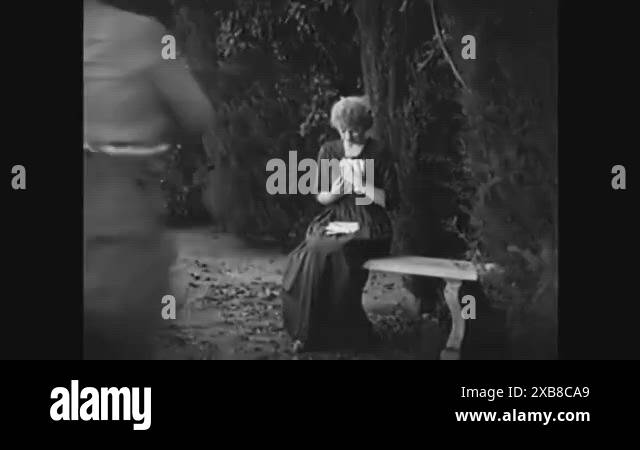 1921 - In this silent film, a man tries to break out of a room through ...