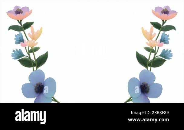 Vintage botanical illustration rose Stock Videos & Footage - HD and 4K ...