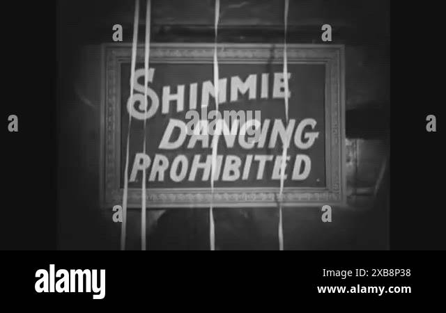 1920 In This Silent Western A Couple Dances The Shimmy In A Dance Hall Where Shimmy Dancing