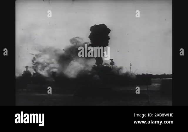 American soldiers fight as WWII begins by the attack at Pearl Harbor in ...