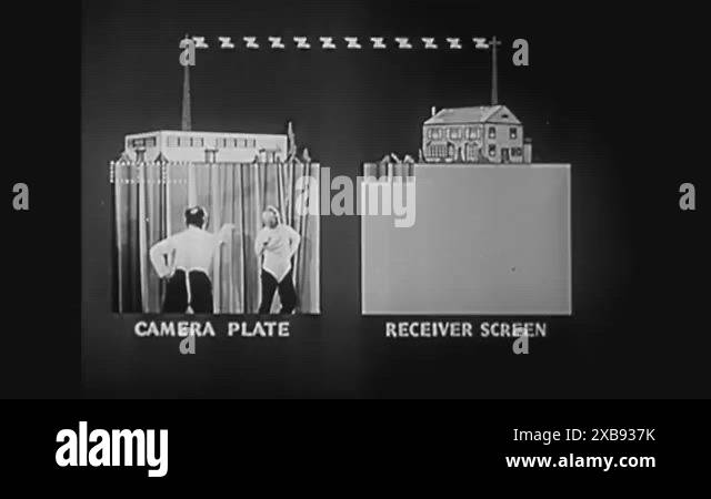 An animation shows electrical impulses traveling from a camera plate to ...