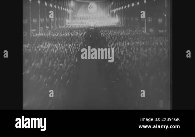 Adolf hitler speaking from Stock Videos & Footage - HD and 4K Video ...