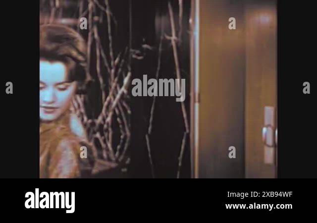 A tour guide at the Social Security Headquarters uses a giant map to ...